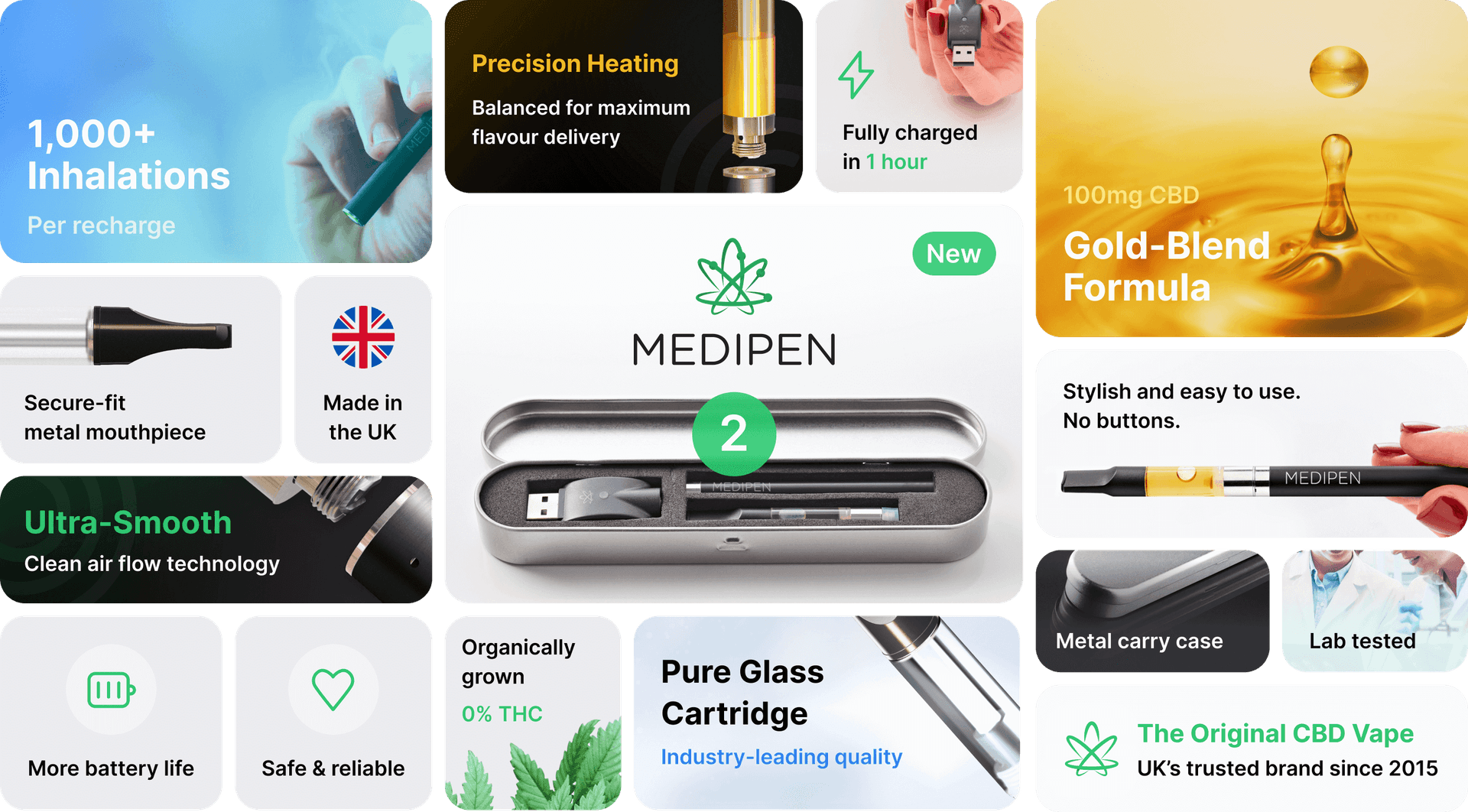 MediPen | UK's Trusted CBD Vaporizer | Best CBD Vape Pen UK